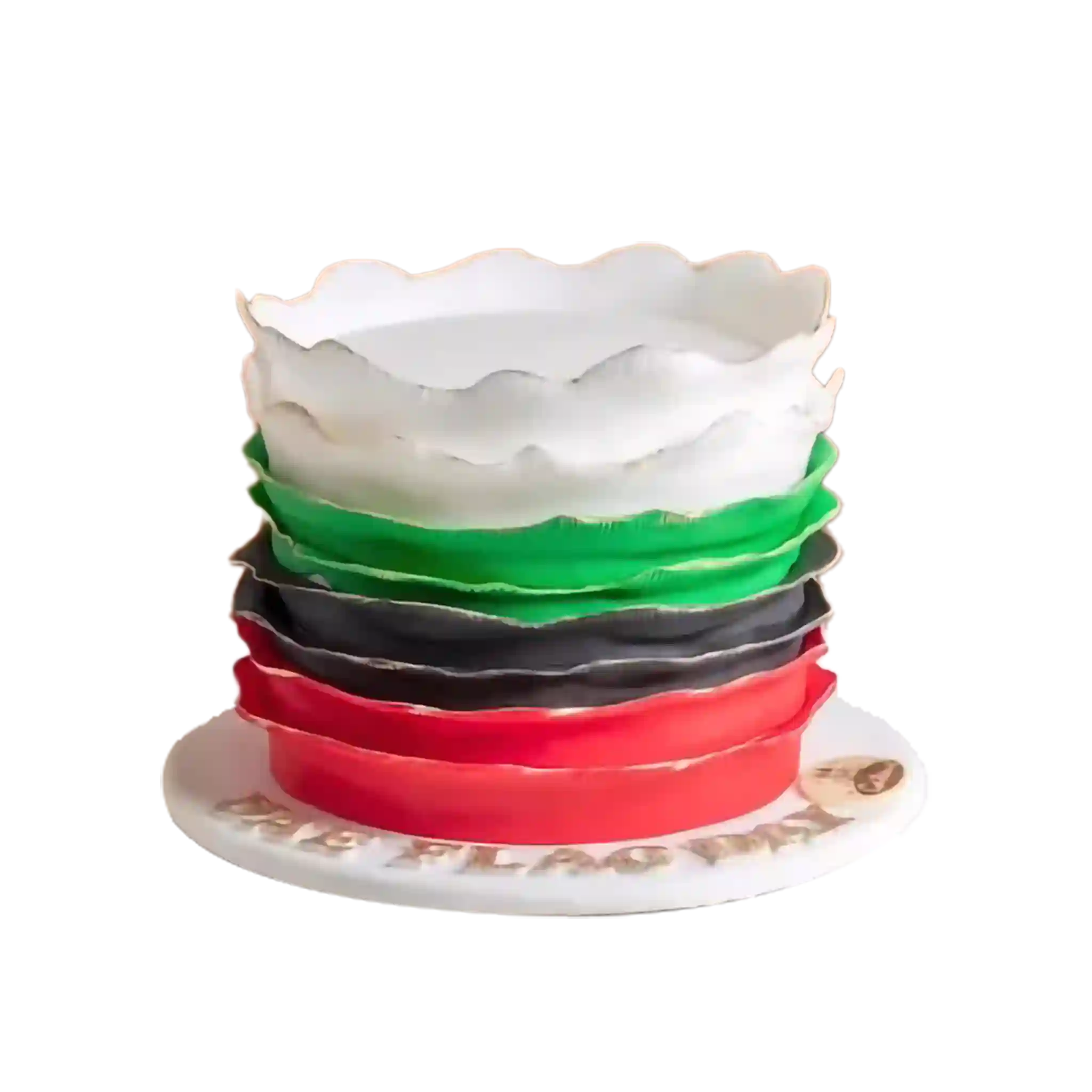 UAE National Day Cake: Five Layers of Indulgence